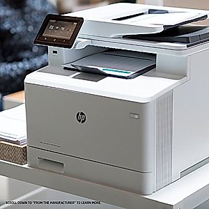 HP LaserJet Pro M477fnw Multifunction Wireless Color Laser Printer with Built-in Ethernet (CF377A)