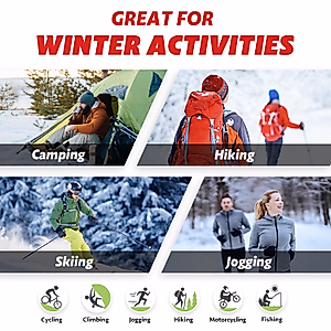 Hand Warmers (4 Packs) - Premium (Size: 3.5 inch x 4 inch, Duration: 12+ Hours, Max Temp: 163 F) Air-Activated, Convenient, Safe, Natural, Odorless, & Long Lasting Hand Warmers Disposable