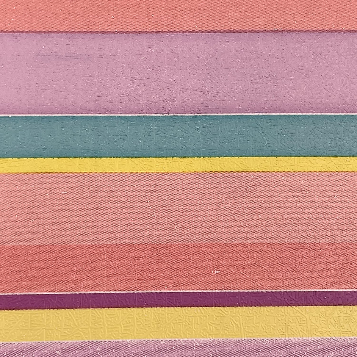 SimpleLife4U Rainbow Stripes Shelf Liner Self-Adhesive Furniture Paper Refurbish Old Makeup Storage Boxes Nightstand 17.7 Inch by 13 Feet