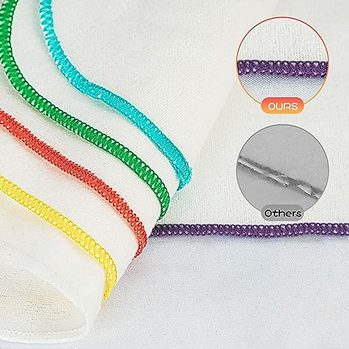 FAMOPLY 54 Pack Flannel Cloth Baby Wipes with Blue Wipes Dispenser, Reusable natural skin-friendly Baby Wipes, Body Face Hand Washcloth Essential for Cloth Diapers 8x8 inch