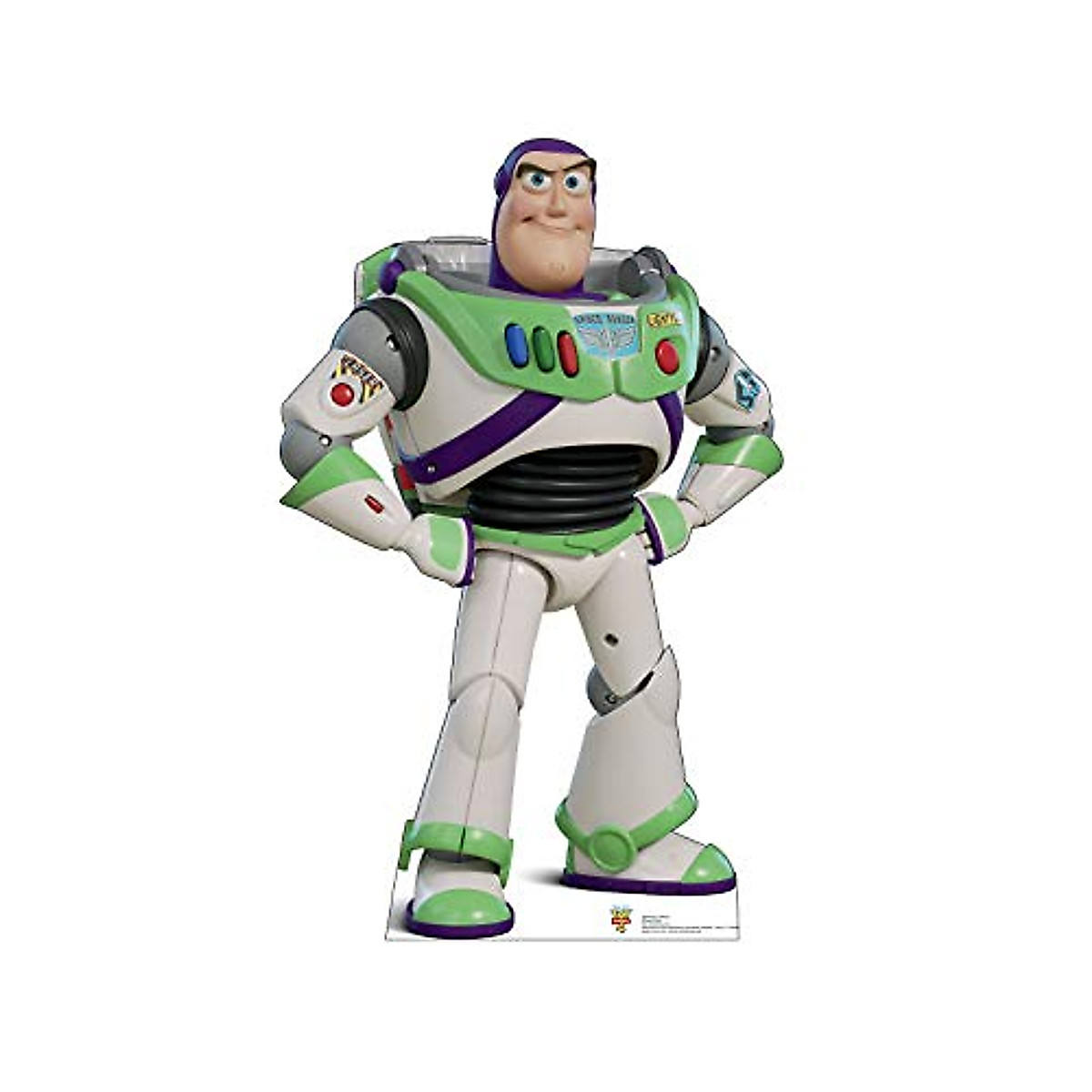 Advanced Graphics Buzz Lightyear Life Size Cardboard Cutout Standup - Disney Pixar Toy Story 4 (2019 Film)