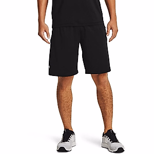 Under Armour Men's Raid 2.0 Gym Shorts , Black (001)/White , X-Small