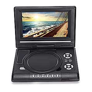 Zyyini Portable DVD Player, 6.8-Inch/8.5-Inch DVD Player HD with Small TV Player,Support 270 Degree Swivel Mobile DVD Player with USB Remote Control,for Car/Kids/Home/Travel(LMD-750 US)