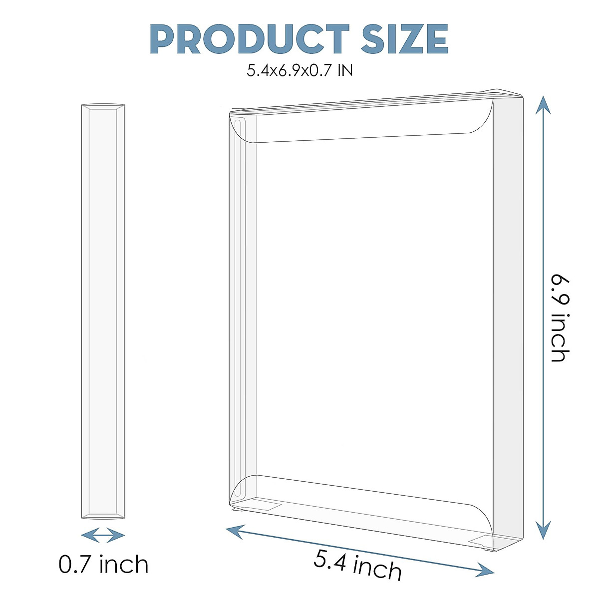 10 Steelbook Box Protectors/Protective Sleeves Cases/Clear Slipcovers G2