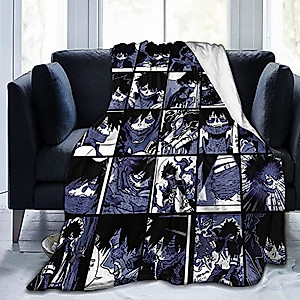 Anime Blankets Soft Plush Flannel Fleece Throw Blankets for Couch Sofa Bedding Living Room 60"x50"