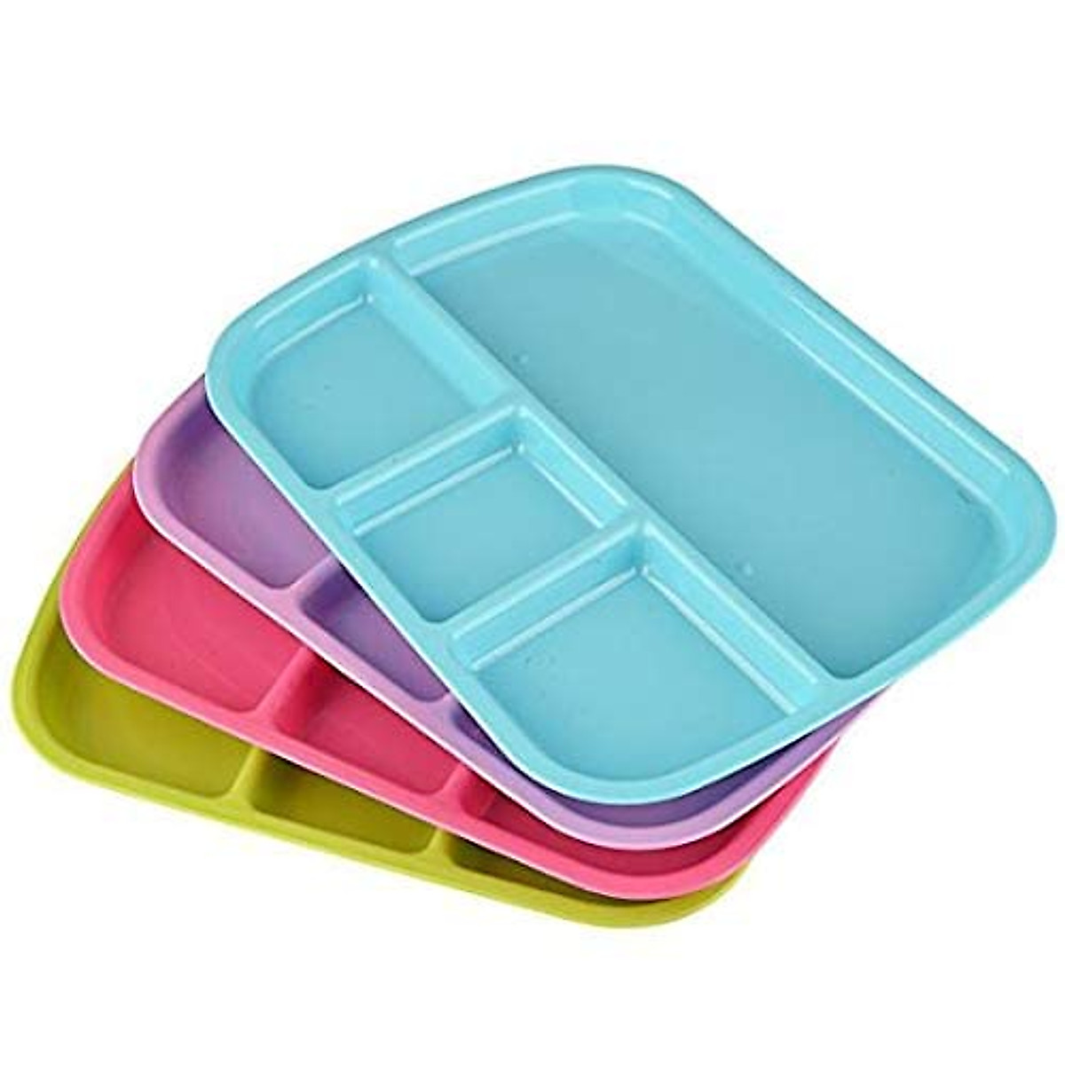 24 pc Kids Dinner Set by Mainstays, BPA free, Microwave/dishwasher safe, toddler snack/meals, mixed colors