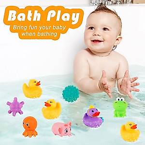 Ganowo Montessori Toys for 1 Year Old, 5 in 1 Baby Toys 12-18 Months, Stacking Building Blocks Baby Teething Toys, Sensory Preschool Learning Educational Toys