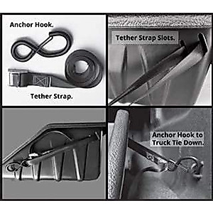 Last Boks Mid Size Truck Bed, Cargo Box Organizer, Slides Out onto Your Tailgate for Easy Access to Load or Unload Your Cargo, Truck Accessories Stores and Protects Your Cargo and Your Truck