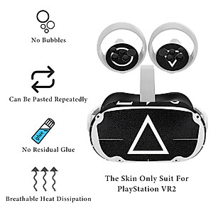 Geekria VR Headset & Controller Handle Skin Compatible with Meta Quest 2 Protective Cover, Protective Durable Scratch Resistant Quest 2 Sticker Squid