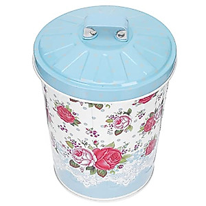 Cabilock Mini Table Trash Office Trash can Bathroom Garbage can Kitchen Trash can 13 Gallon can Decorative Garbage