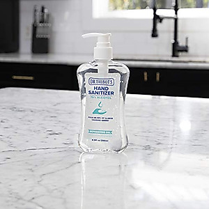 Dr. Talbot's Refreshing Gel Hand Sanitizer With Easy Pump, Fragrance Free, 8.5 Fl Oz