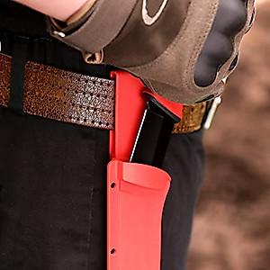 Dispatch Tactical Fixed Blade Outdoor Knife Bushcraft Survival Hunting Tool, Non-slip Stylish Handle, with Practical Sheath, for Camping, Hunting, Adventure, 8'' Closed