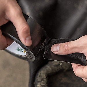 Duck Brand Max Strength Duct Tape, Black, 1-Roll Pack, 1.88 Inch x 35 Yards, 240867