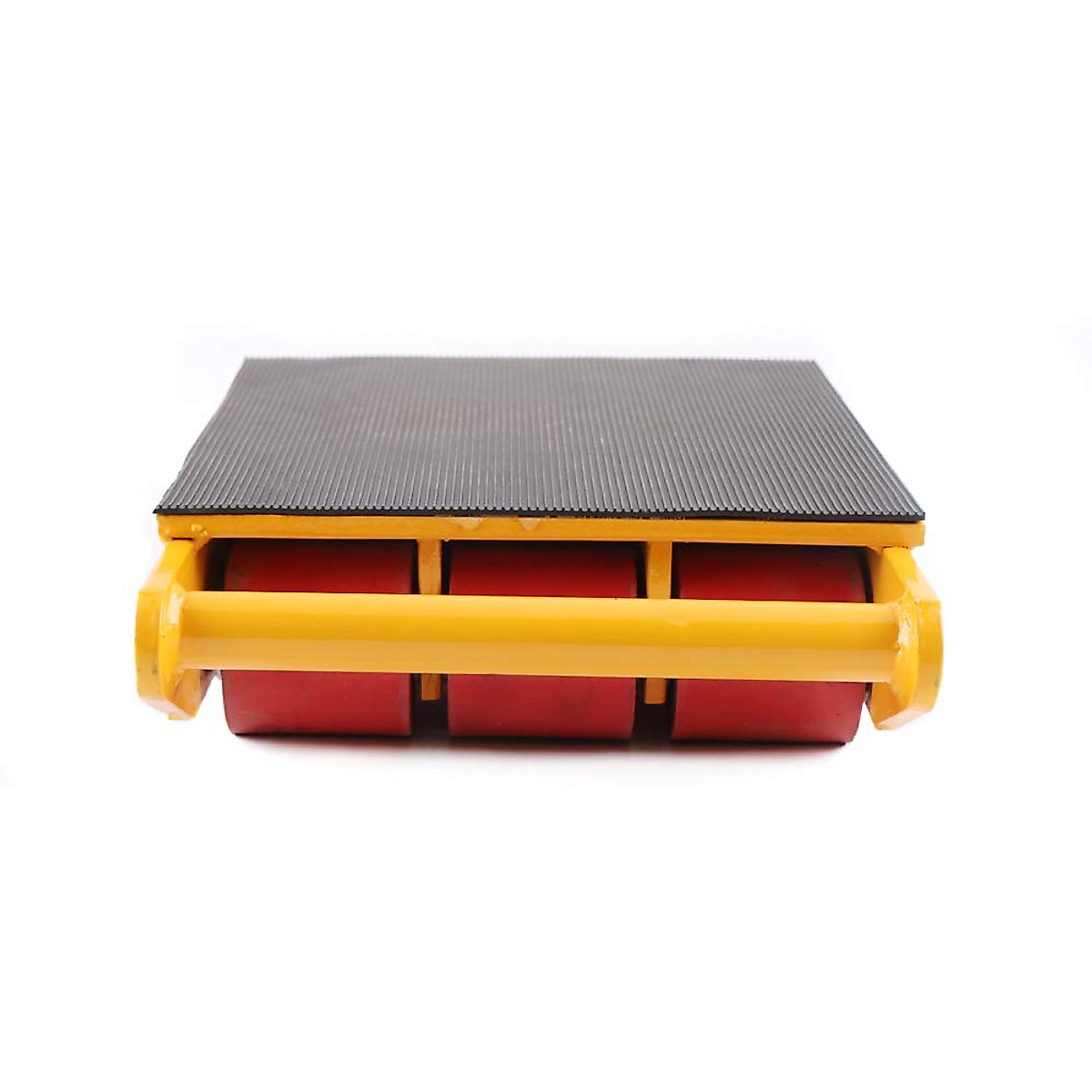 Industrial Machinery Mover, 15T Machinery Skate 33000LBS Machinery Skate Dolly with 9 Rollers, 360 Degree Rotation Machine Dolly Skate Moving Skate Mover Skate, Heavy Duty Moving Equipment
