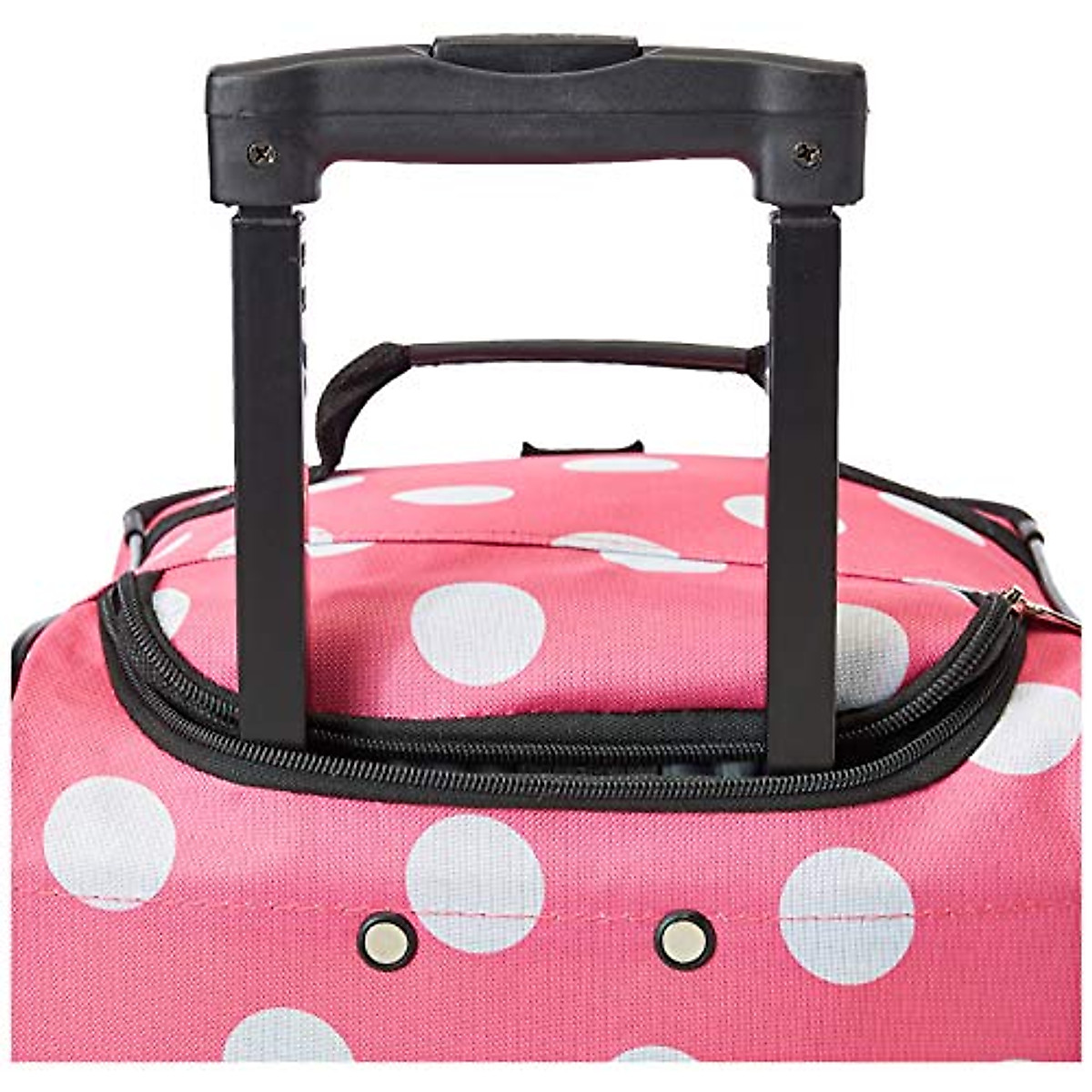 Rockland Rolling Duffel Bag, Pink, 22-Inch