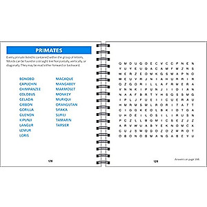 Brain Games - Word Search Large Print (Blue)