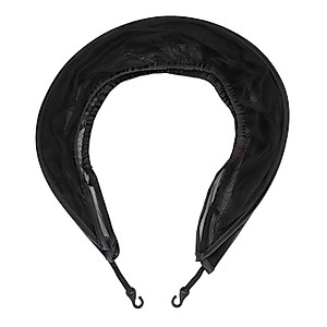 2 in 1 Net Baby Stroller Sun Shades with Zipper Window, Universal Mesh Travel Breathable See Through Outdoor Walking Beach Parasol Windproof Protective Cover for Seats, Bassinets and Carriers