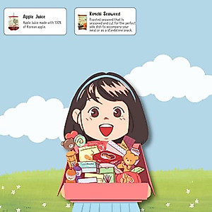 Korean Snack Box Variety Pack - 45 Count Individual Wrapped Gift Care Package Bundle Sampler Assortment Mix Candy Chips Cookies Treats for Kids Children College Students Adult