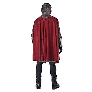California Costumes Knight's Surcoat Adult Costume (Red), Large/X-Large,Burgundy