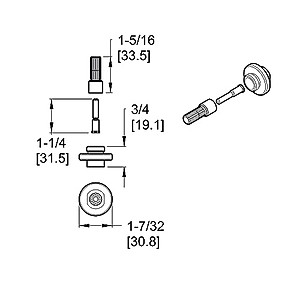 Pfister 9108620 Stem Extension Kit