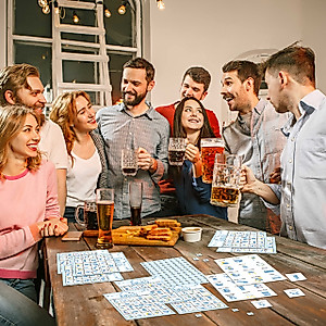 Disfuco Baby Shower Bingo Cards, Baby Shower Bingo Game, Baby Shower Games Cards for Baby Shower, Gender Reveal Party Games Favors Supplies Decorations, 24 Players Bingo Game (A04)