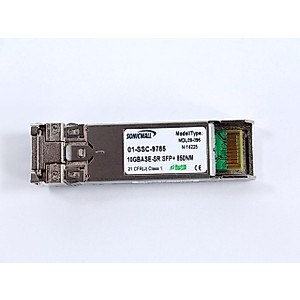 Sonicwall | 01-SSC-9785 | 10GB-SR SFP+ Short Reach Fiber Module Multi-Mode NO Cable
