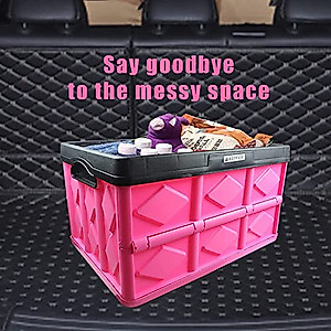 BXGTECH Collapsible Storage Bin (PINK/ 1 PACK)