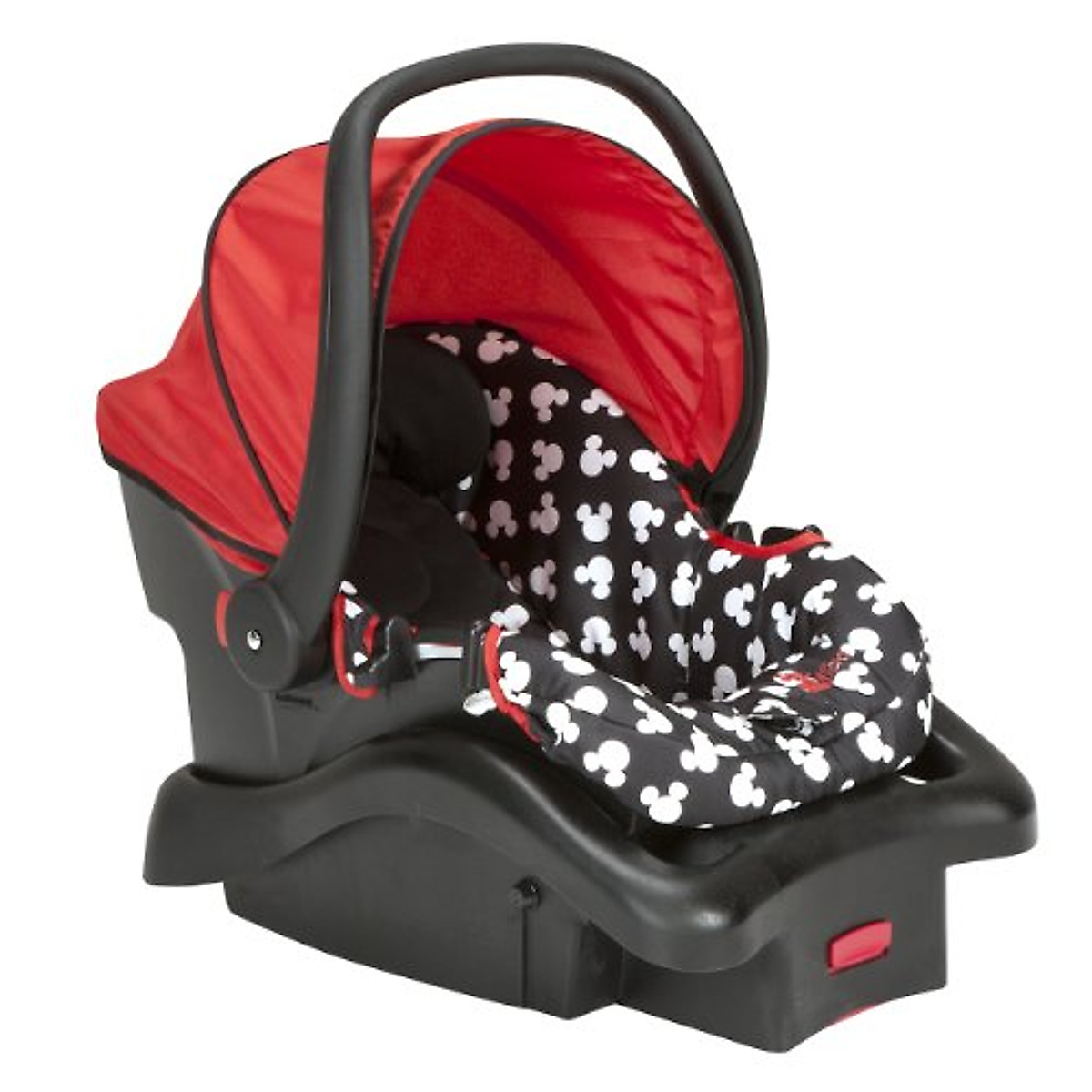 Disney Light 'n Comfy Luxe Infant Car Seat, Mickey Silhouette