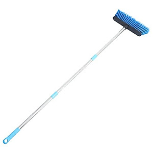 BUTIFULSIC Long-Handled Broom Tool Home Cleaning Device Kitchen Brooms for Sweeping Indoor Household Broom Bathroom Cleaning Device Household Supplies Cleaning Brooms Stainless Steel
