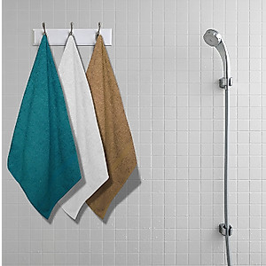 Textila Cotton Bath Towels - Medium Bath Towel 24x48 Inches - Pack of 4 - Multi Color - Soft and Absorbent Towels for Bathroom, Gym, Pool, Spa, Hotel, Home & Hair Wrap Use