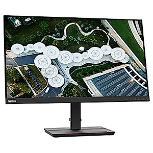 Lenovo ThinkVision S24e-20 24" Class Full HD LCD Monitor - 16:9 - Raven Black