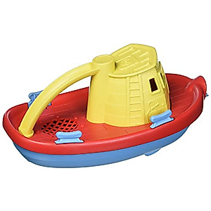 Green Toys Tug Boat Yellow - CB2