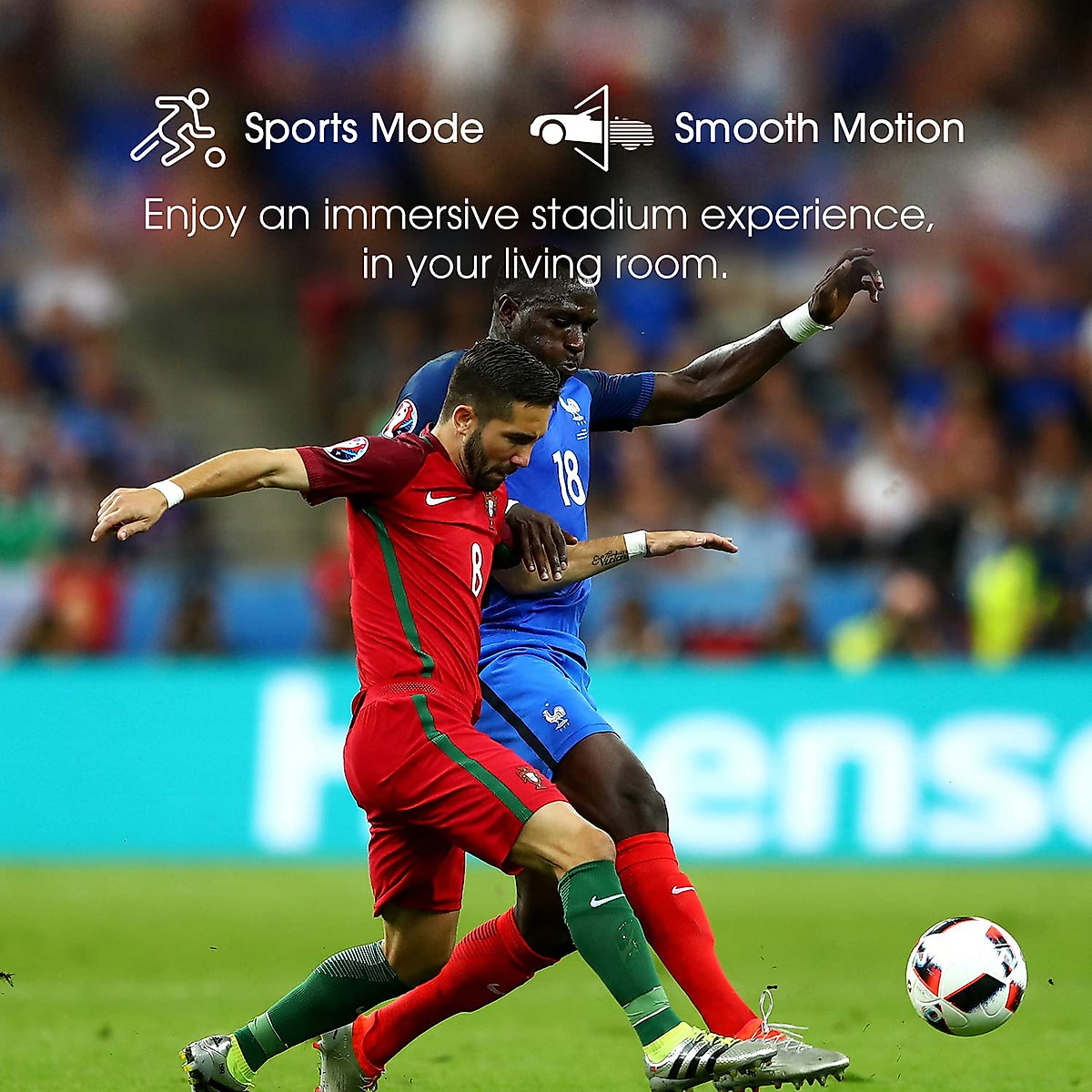 Hisense ULED Premium 75U7G QLED Series 75-inch Android 4K Smart TV with Alexa Compatibility, 1000-nit HDR10+, Dolby Vision Atmos, 120Hz, Game Mode Pro