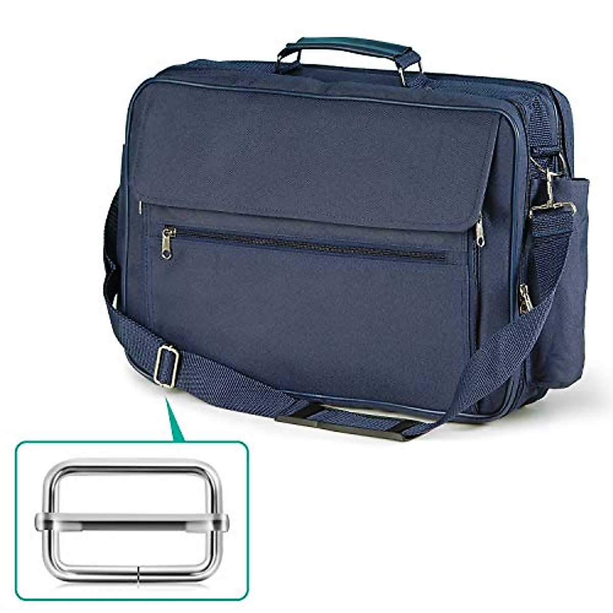 ERKOON 30 Pieces Slide BuckleMetal Triglide Slides Rectangle Adjustable Webbing Slider for Purse Making Bag Making Making DIY Accessories Silver (3/4 inch)