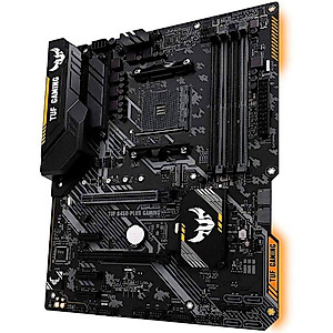 ASUS TUF B450-Plus Gaming Motherboard (ATX) AMD Ryzen 2 AM4 DDR4 HDMI DVI M.2