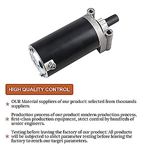 WATERWICH Starter Compatible with Kohler Courage Engines 20HP 23HP 25HP 27HP Cub Cadet 1045 1046 SLT1550 SLT1554 1050 Replace OE# 32-098-10-s 32 098 08-S, 3209801S, 3209803S, 3209804S, 32 098 03-S