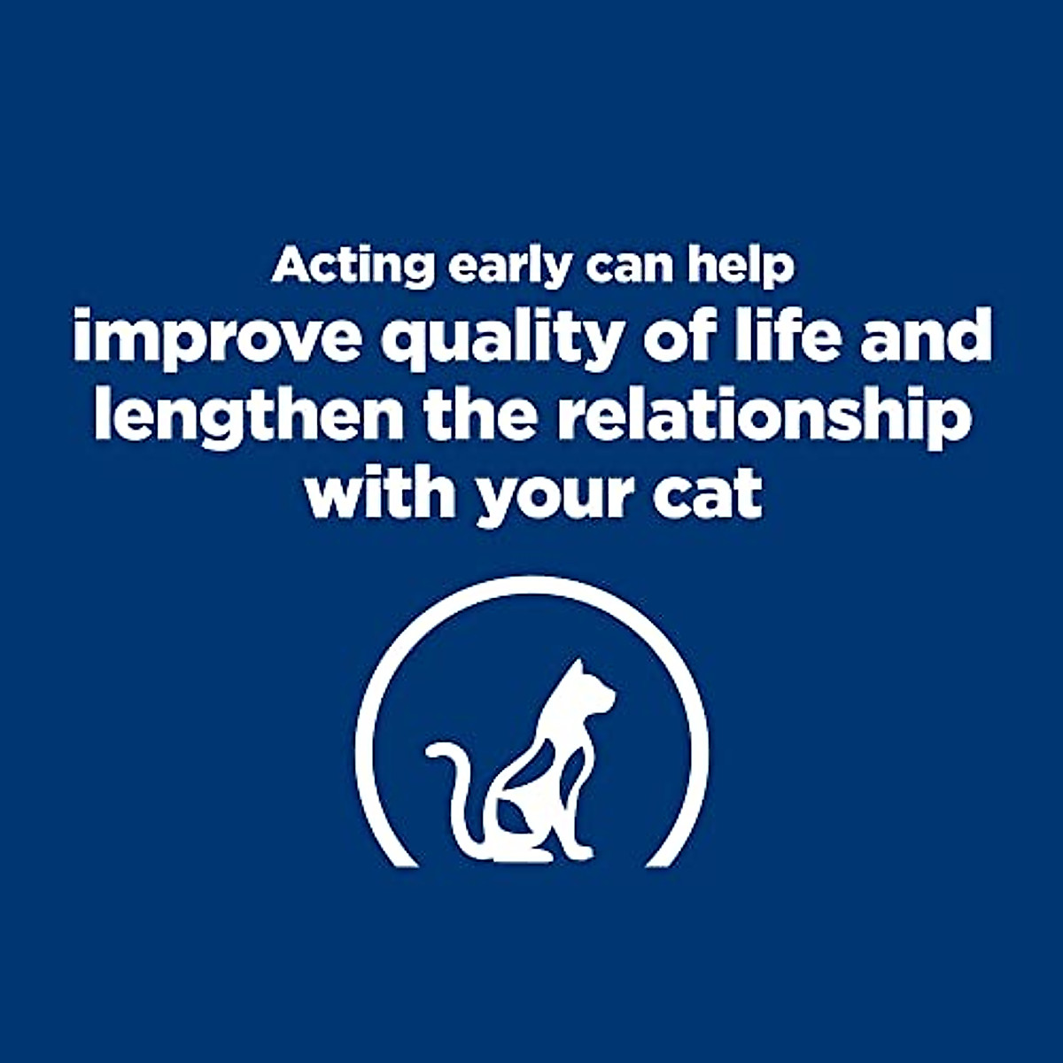 Hill's Prescription Diet k/d Early Support Kidney Care Chicken Flavor Dry Cat Food, Veterinary Diet, 4 lb. Bag