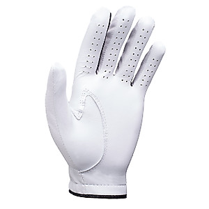 Titleist Players-Flex Mens Cad LH Pearl, White(Medium - Large, Worn on Left Hand)