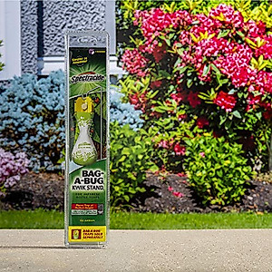 Spectracide Bag-A-Bug Kwik Stand, Glavanized Steel, 1-Count