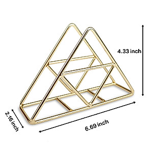 Napkin Holders for Tables Stainless Steel,Napkin Paper Organizer for Home Kitchen Restaurant Picnic Party