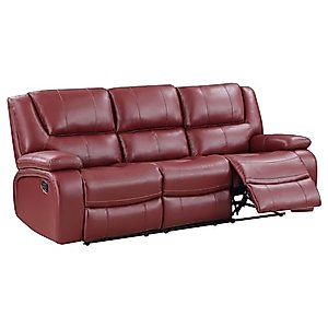 Coaster Camila Motion Sofa, Red