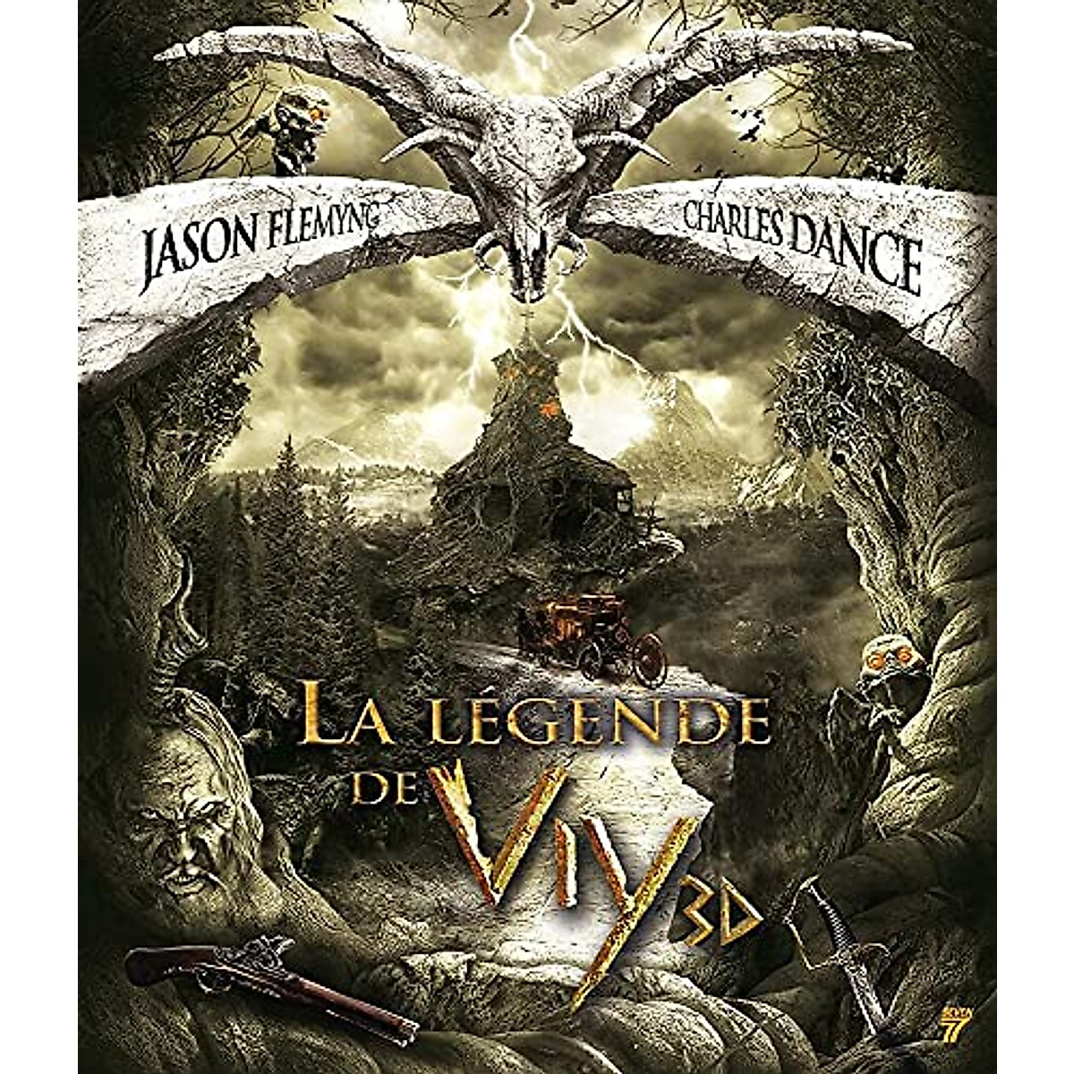 Viy (2014) ( Forbidden Empire (Viy: Spirit of Evil) ) (3D & 2D) [ NON-USA FORMAT, Blu-Ray, Reg.B Import - France ]