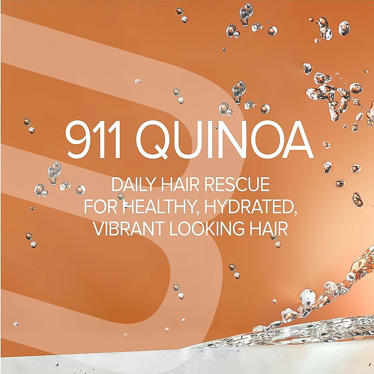Biotop Professional 911 Quinoa Hair Mask - Repairing Hair Mask Treatment For Dry or Extremely Damaged Strands - Color Safe & Cruelty Free Hair Care - (18.6oz/550ml)
