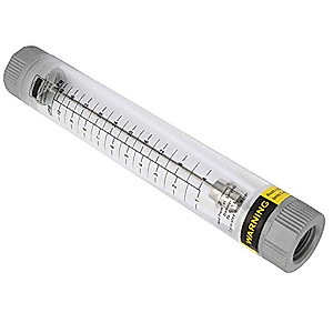 G3/4inch Female Water Liquid Flowmeter,1-10GPM Tube Cylindrical Panel Type Flow Meter,LZM-20G Flowmeter Instrument