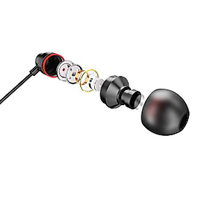 VR Stereo Magnetic Attach Earphones Earbuds for Oculus Quest 2- Custom Short Length Cable -Single Channel Separate Left and Right Calibrated- Magnetic Attach Organizer Experience