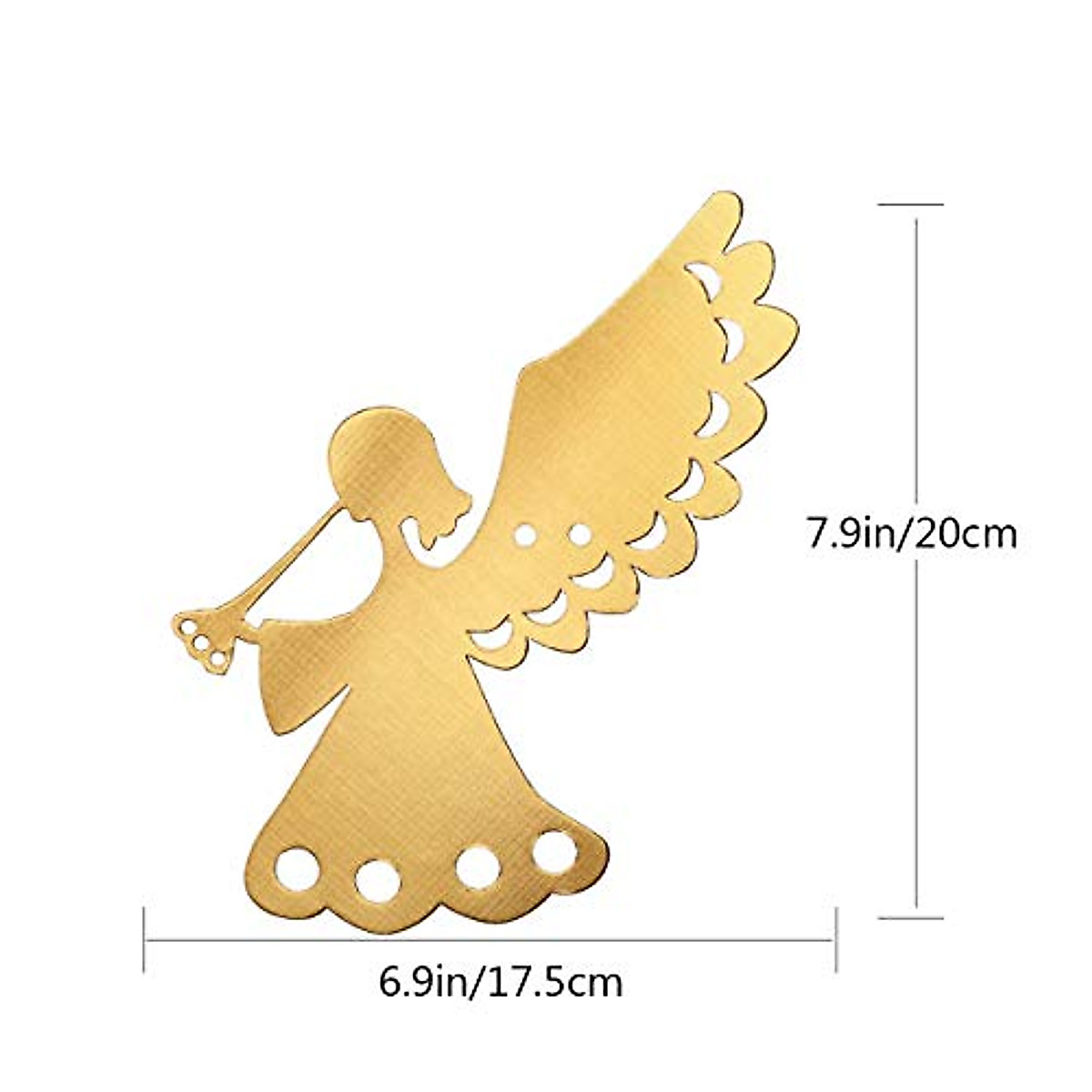 Tinksky Angel Paper Garland String Hanging Flag Christmas Wedding Party Decoration Baby Shower Event Supplies 3M