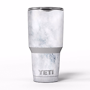 Design Skinz Slate Marble Surface V6 - Skin Decal Vinyl Wrap Kit Compatible with The Yeti Rambler Cooler Tumbler Cups