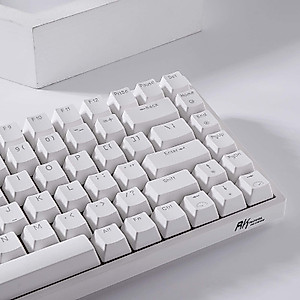 RK ROYAL KLUDGE RK84 Wireless RGB 75% Triple Mode BT5.0/2.4G/USB-C Hot Swappable Mechanical Keyboard, 84 Keys BT5.0 Gaming Keyboard w/High-Capacity Battery, Quiet Red Switch