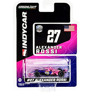 Greenlight 11535 2022 NTT IndyCar Series - #27 Alexander Rossi / Andretti Autosport, NAPA Auto Parts & AutoNation 1:64 Scale Indy 500