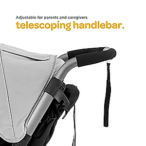 Larktale Coast Lightweight and Compact Foldable Stroller for Babies, Toddlers Nightcliff Stone